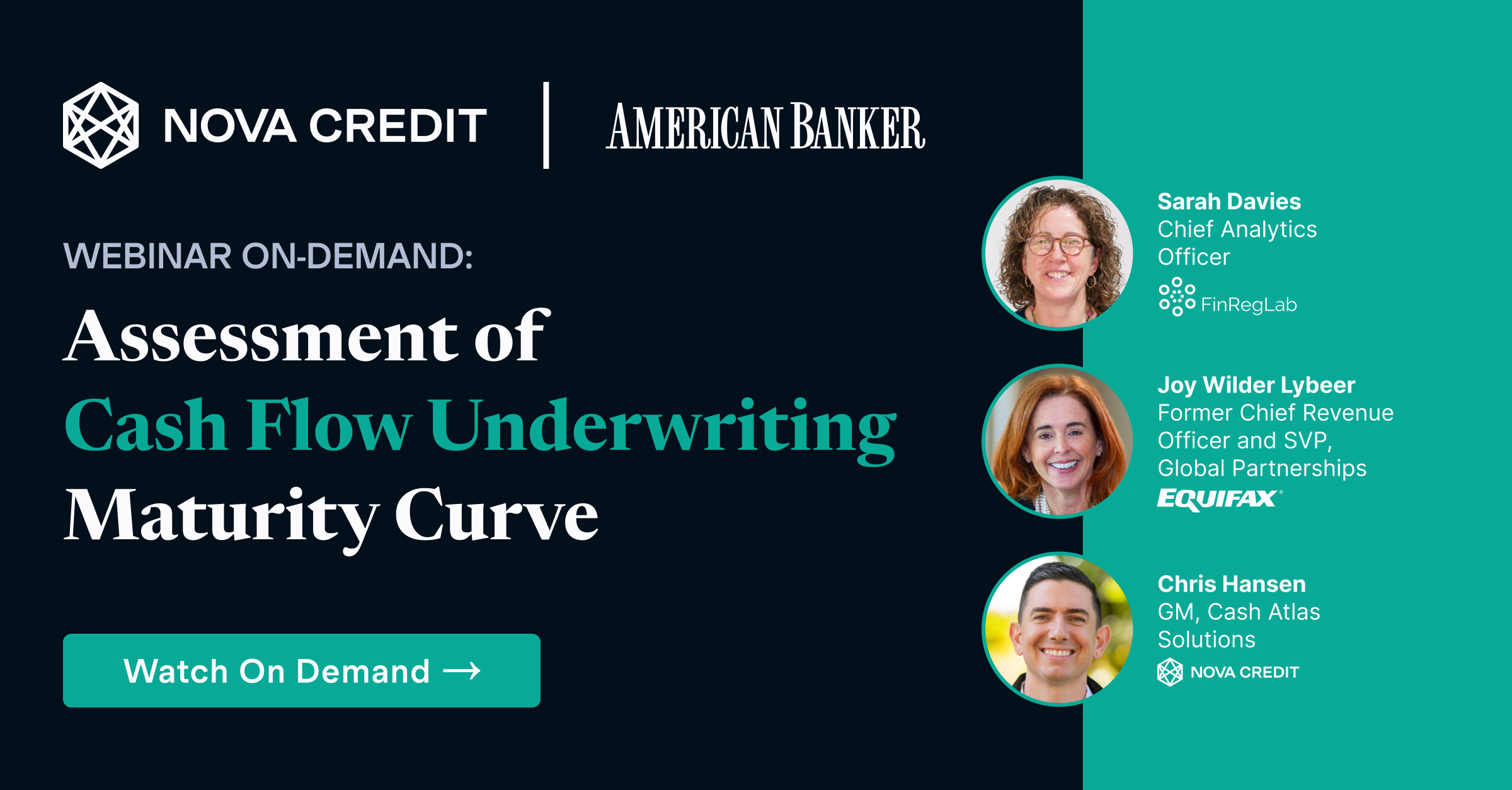 Assessment of Cash Flow Underwriting Maturity Curve - On Demand Webinar